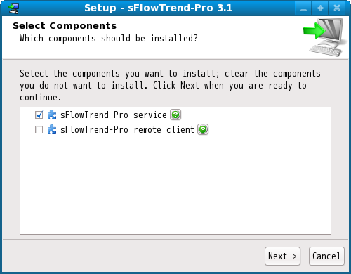 sFlowTrend-Proのインストールガイド