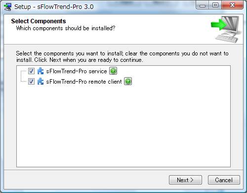 sFlowTrend-Proのインストールガイド
