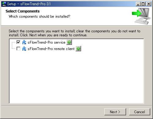 sFlowTrend-Proのインストールガイド
